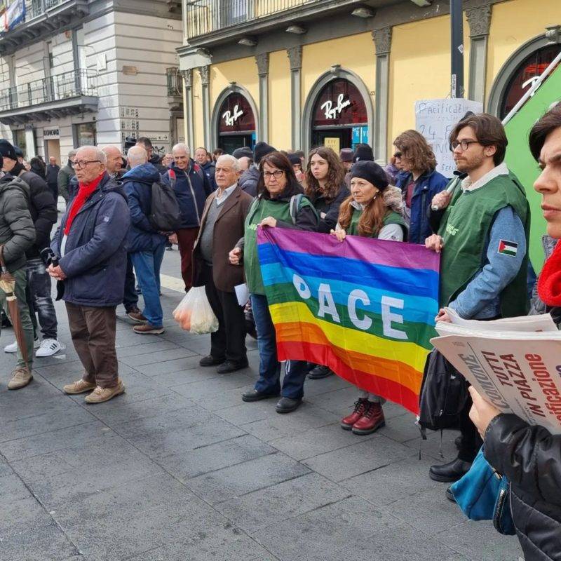 Presidio per la Pace, Napoli in piazza chiede l’immediato cessate il fuoco